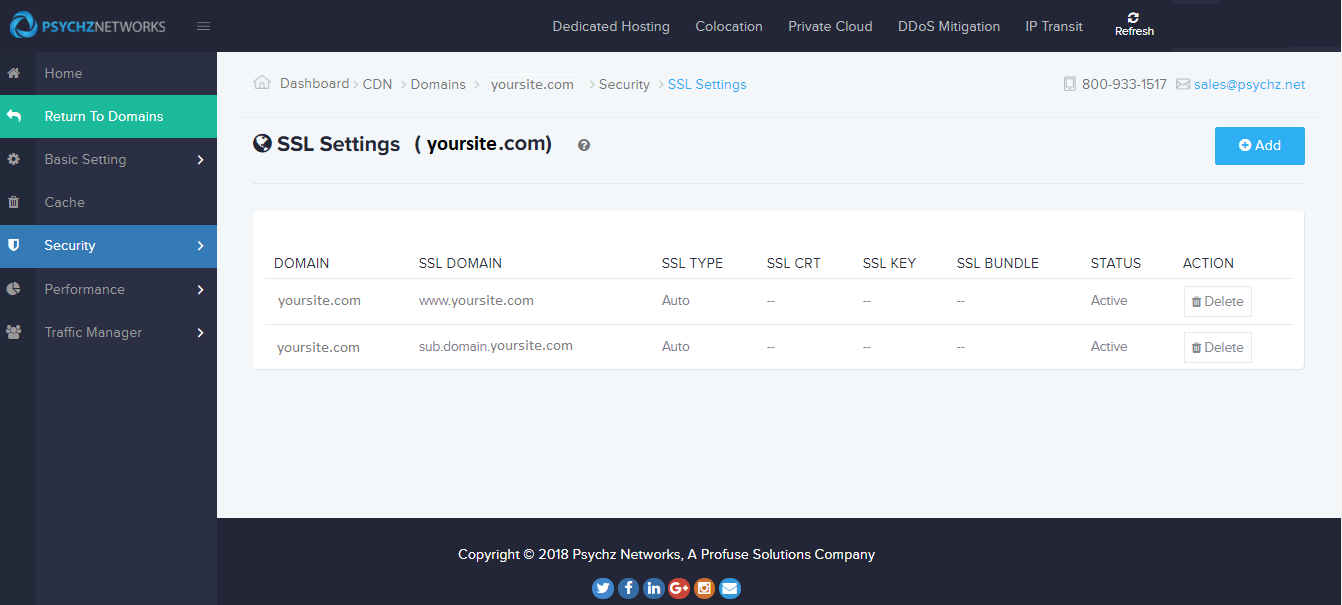 Enable/Disable HTTP2